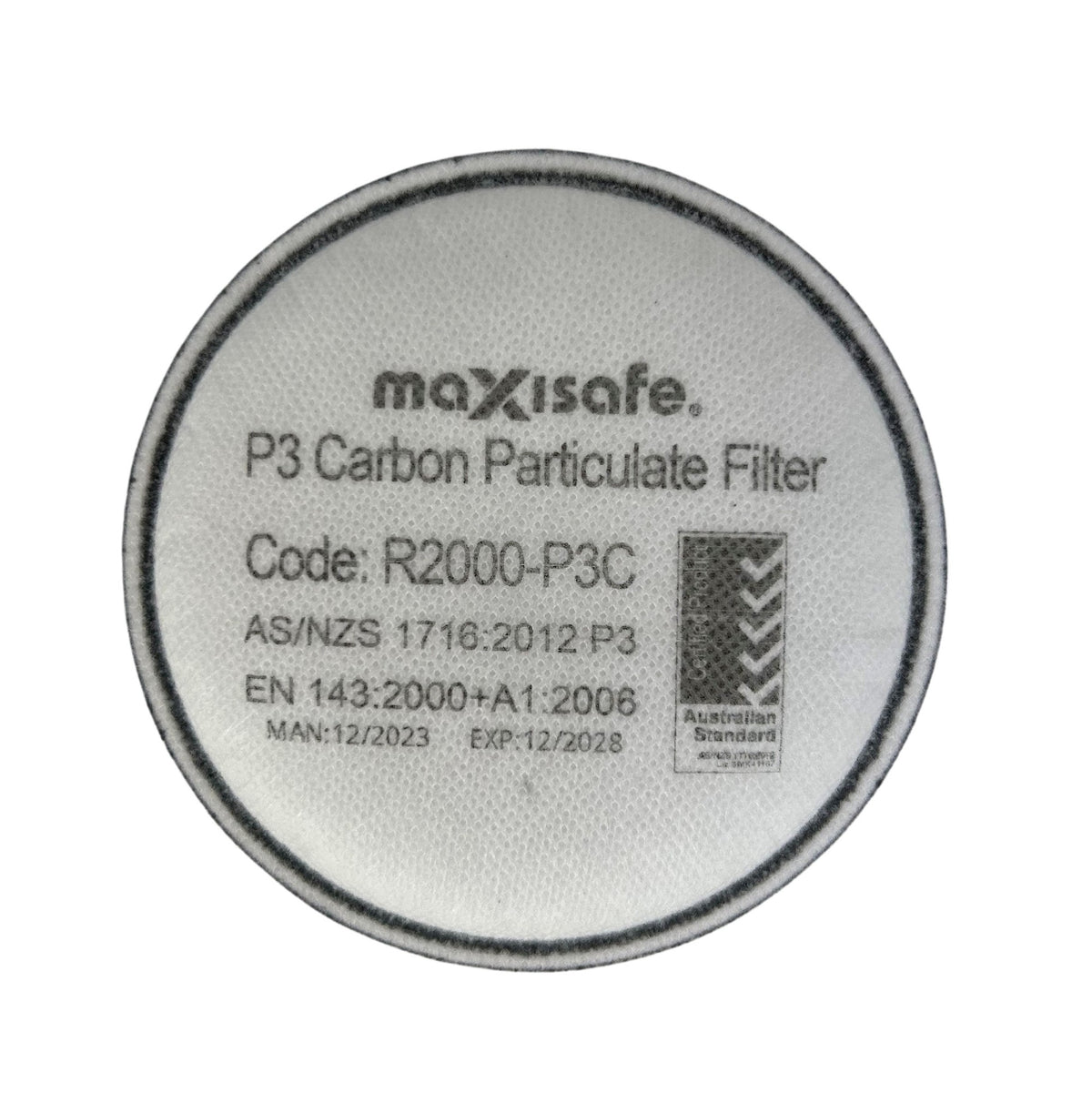 Respirator P3 Carbon Particle Filter Use With Maxisafe Maxiguard Respi — Eastern Welding ...