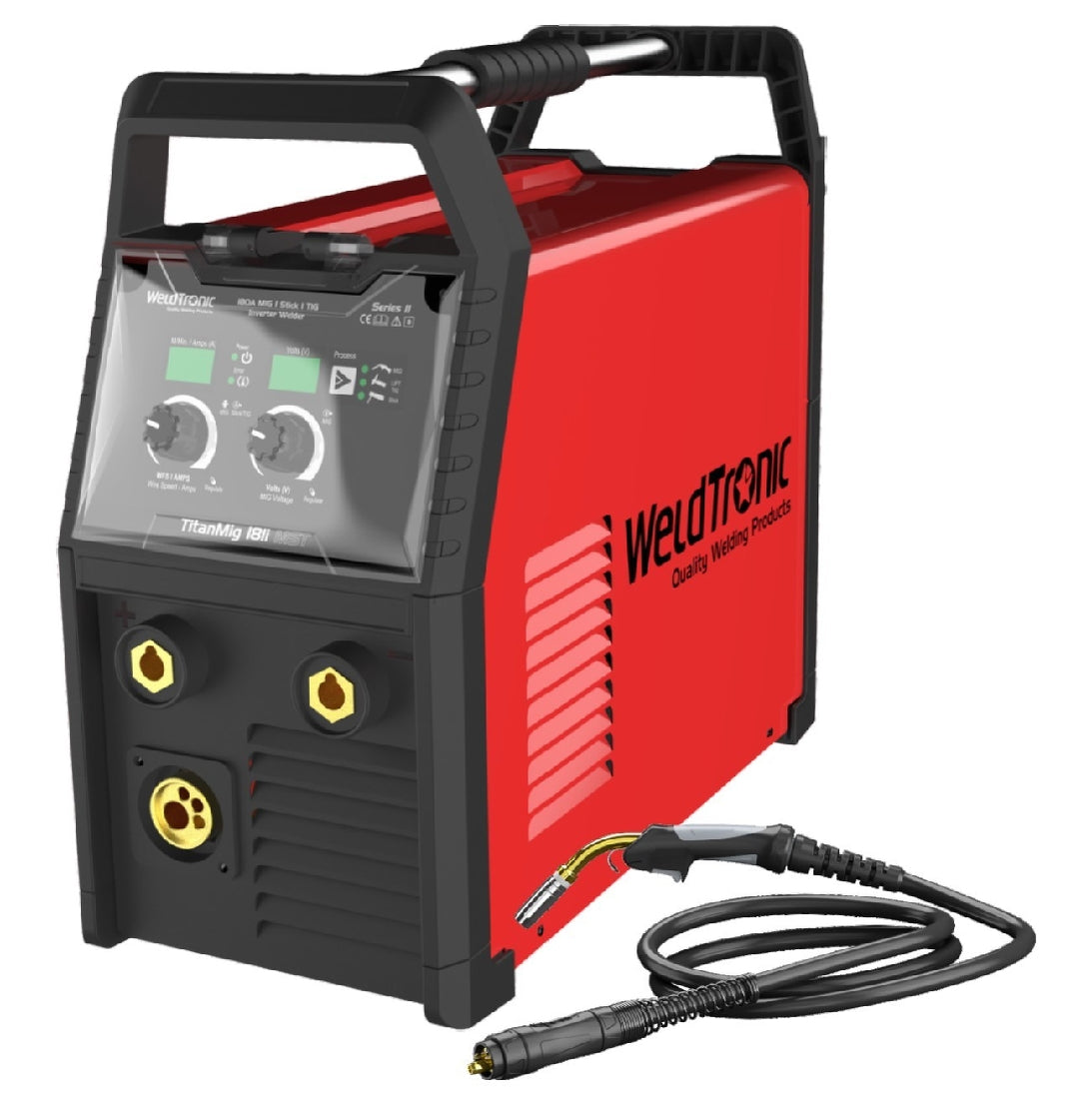 Mig Welder Weldtronic Titan 181i Mst 180amp Multi-function Mig Welder — Eastern Welding Supplies VIC